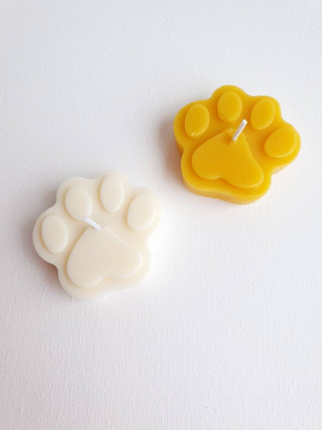 Dog Paw Handmade Candle.eco Soy Wax/rapeseed Wax/beeswax - Etsy