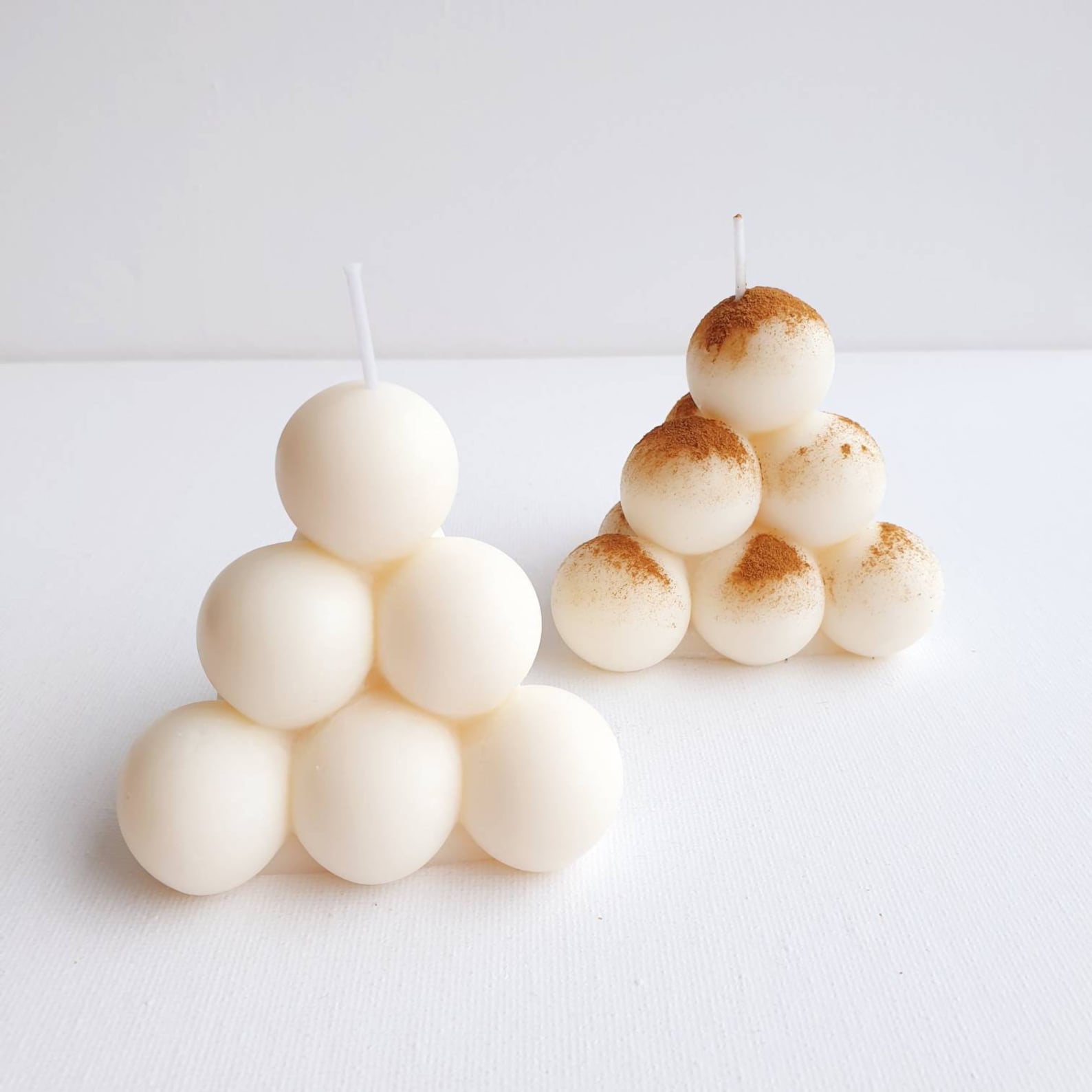 Bubble Handmade Candle. Ball Candle. Bubble Pyramid Cande Eco - Etsy