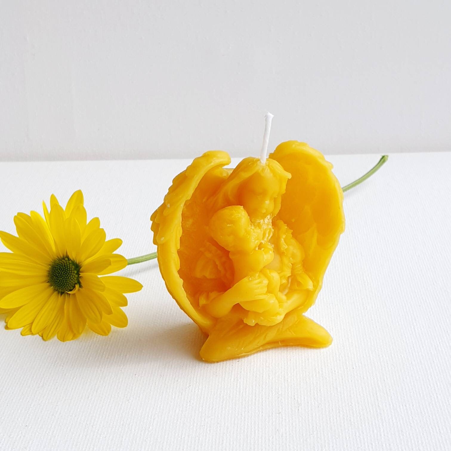 Mother and Child Handmade Candle. Angel Candle Eco | Etsy