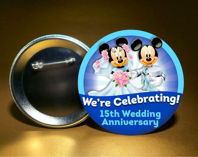 Disney Anniversary Buttons-disney Anniversary Pins-dalmation ...