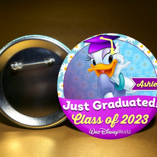 Daisy Duck Button - Etsy