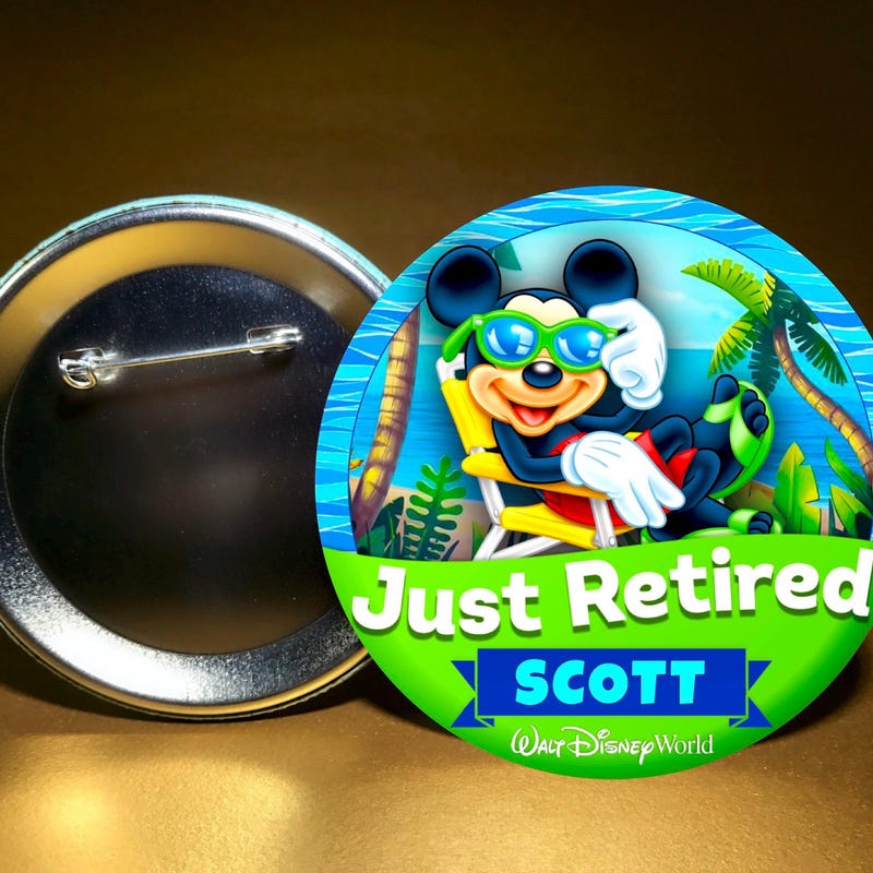 Mickey Retirement - Etsy