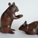 2379 Pair of Iron Rats With Ancient Lucky Coin Okimono - Etsy