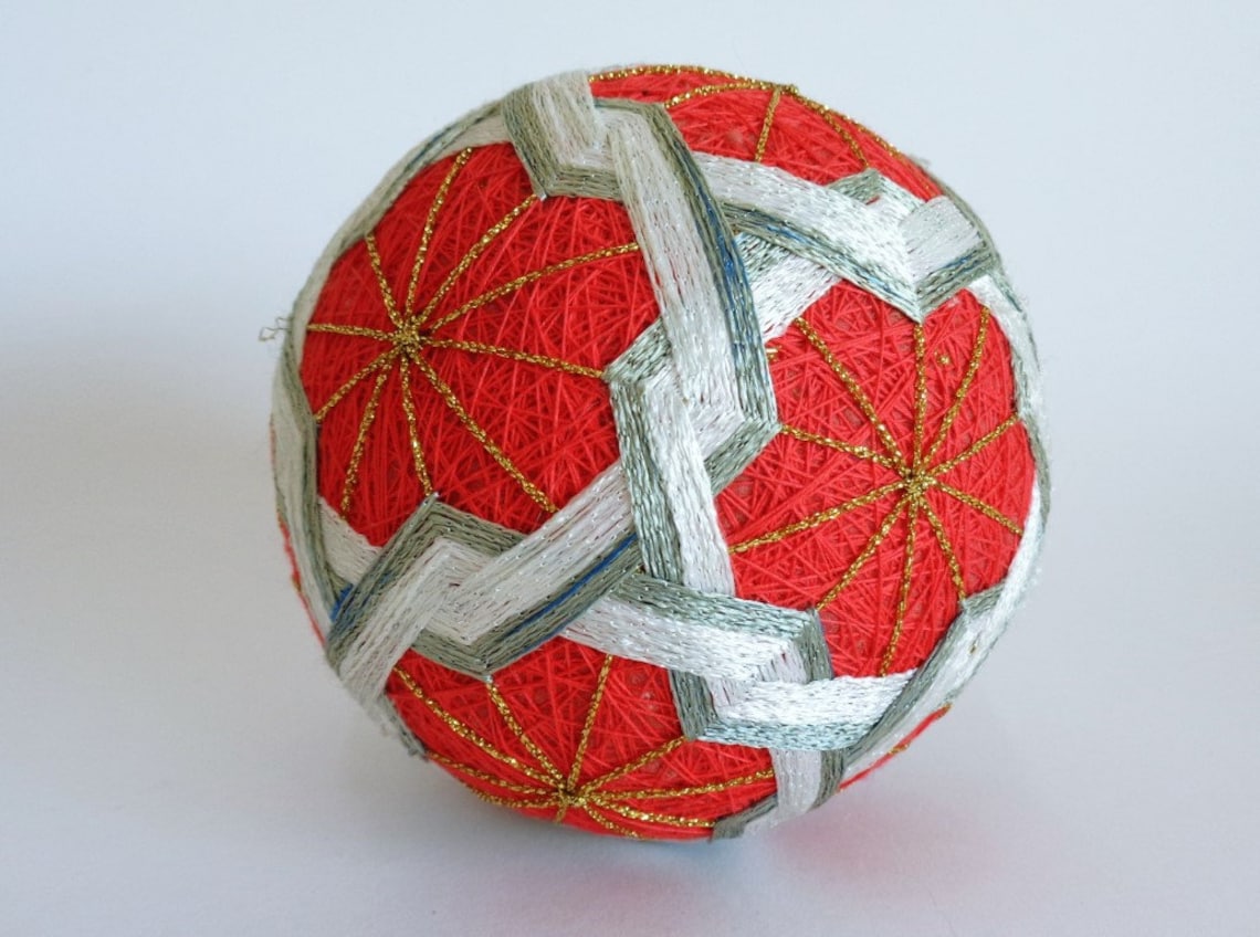 2493 Temari Ball Japanese Folk Art Craft | Etsy
