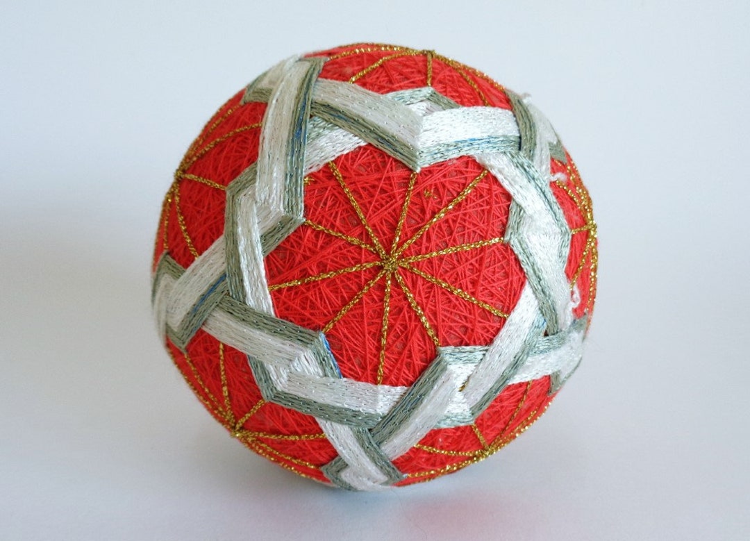 Temari Ball Japanese Folk Art Craft #2493 - Etsy
