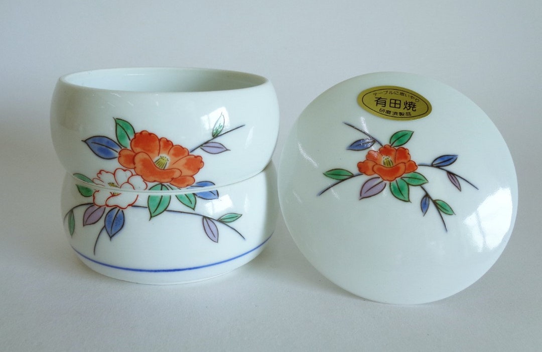 Jubako Box Kakiemon Style,japanese High-quality Arita Hand Painted ...