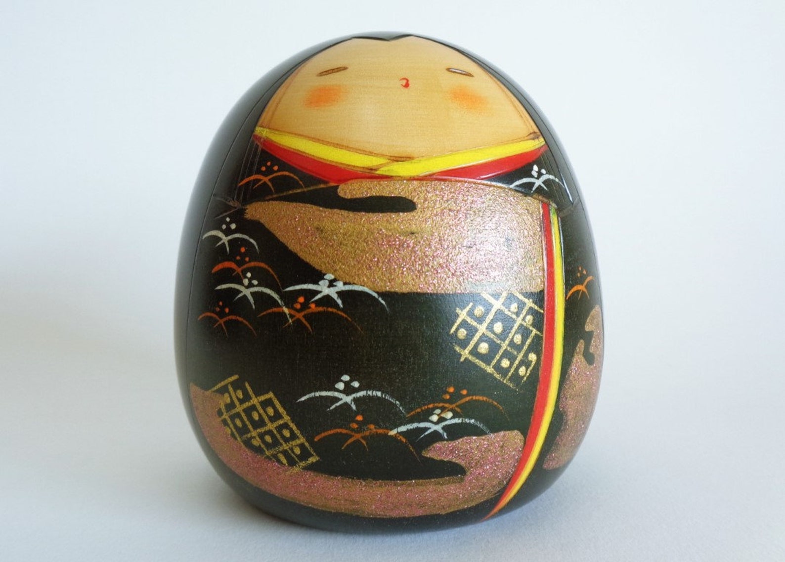 Kokeshi Doll by Sekiguchi Toa, Vtg Japanese Artistic Wooden Sosaku ...
