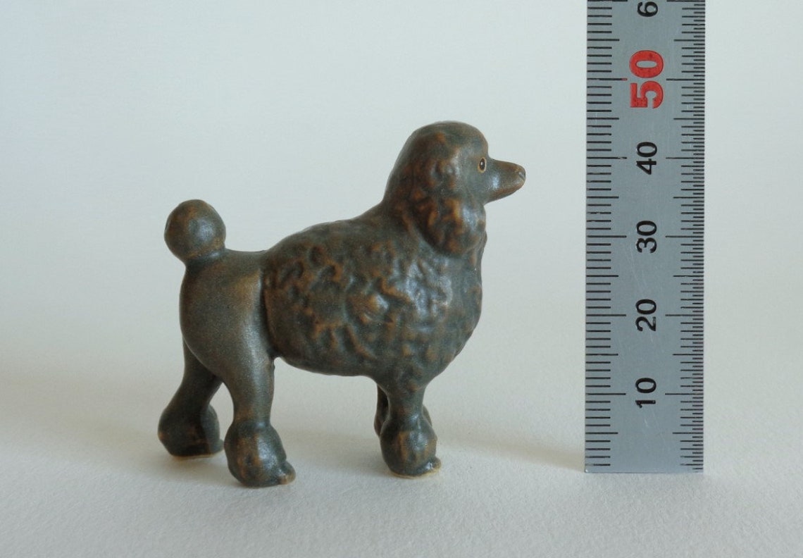 1625 Puddle Dog Mini Figure Japanese Studio Ceramic Small | Etsy