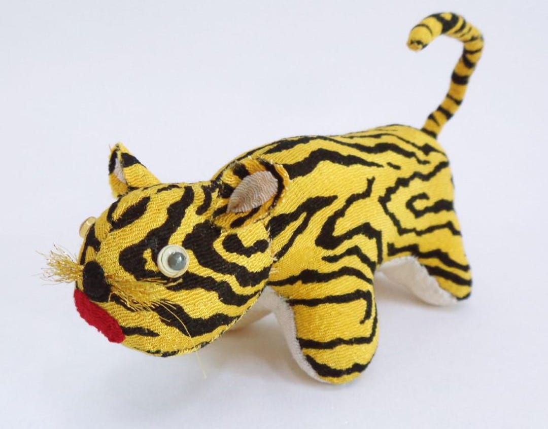 Tiger Doll Japanese Traditional Handcraft Vintage Hand Made Textile ...