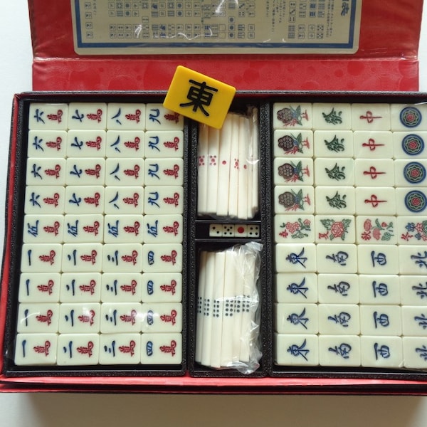 144 Mah Jong Tiles - Etsy