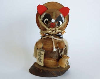 Japanese Tanuki Ornament - Etsy