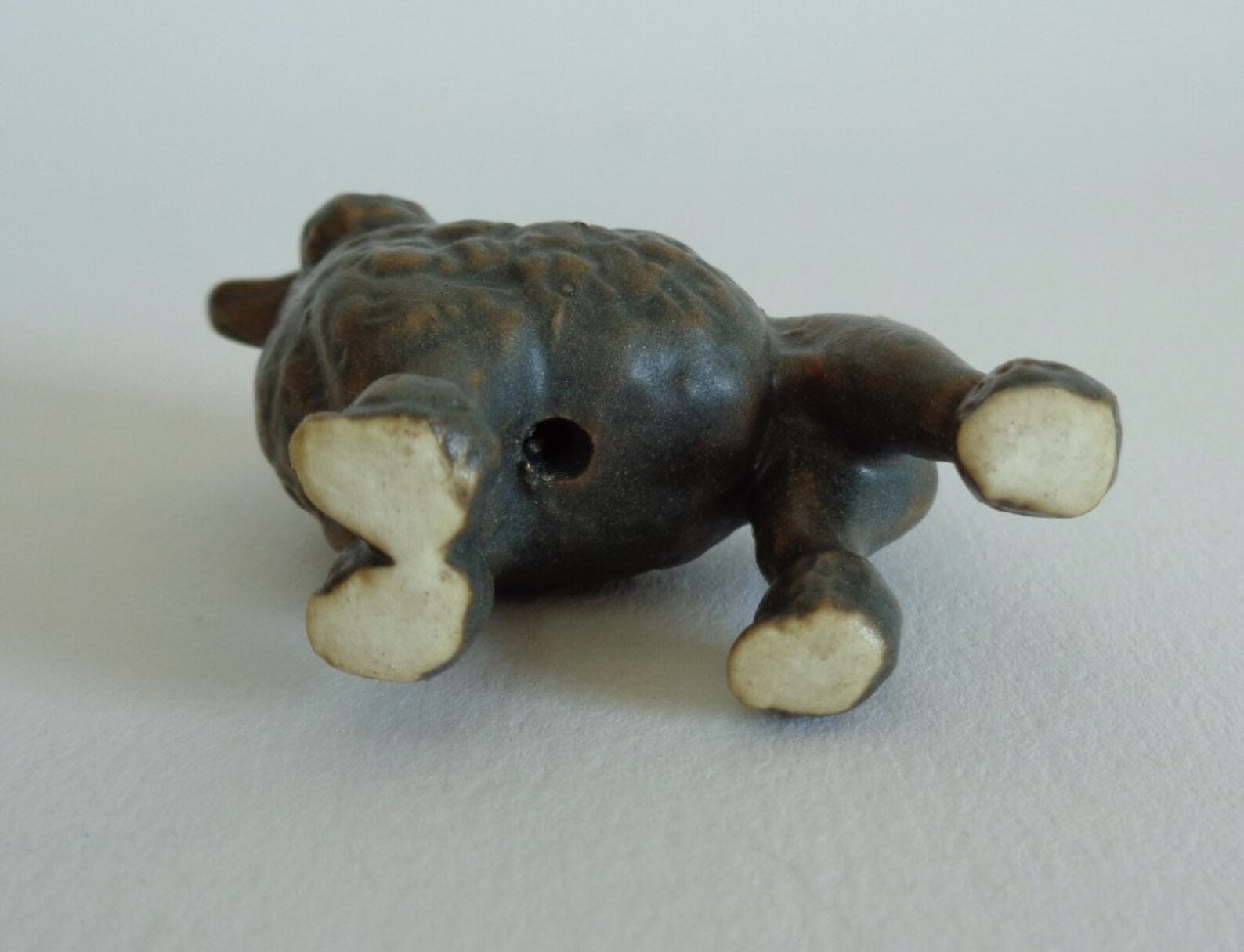 1625 Puddle Dog Mini Figure Japanese Studio Ceramic Small | Etsy