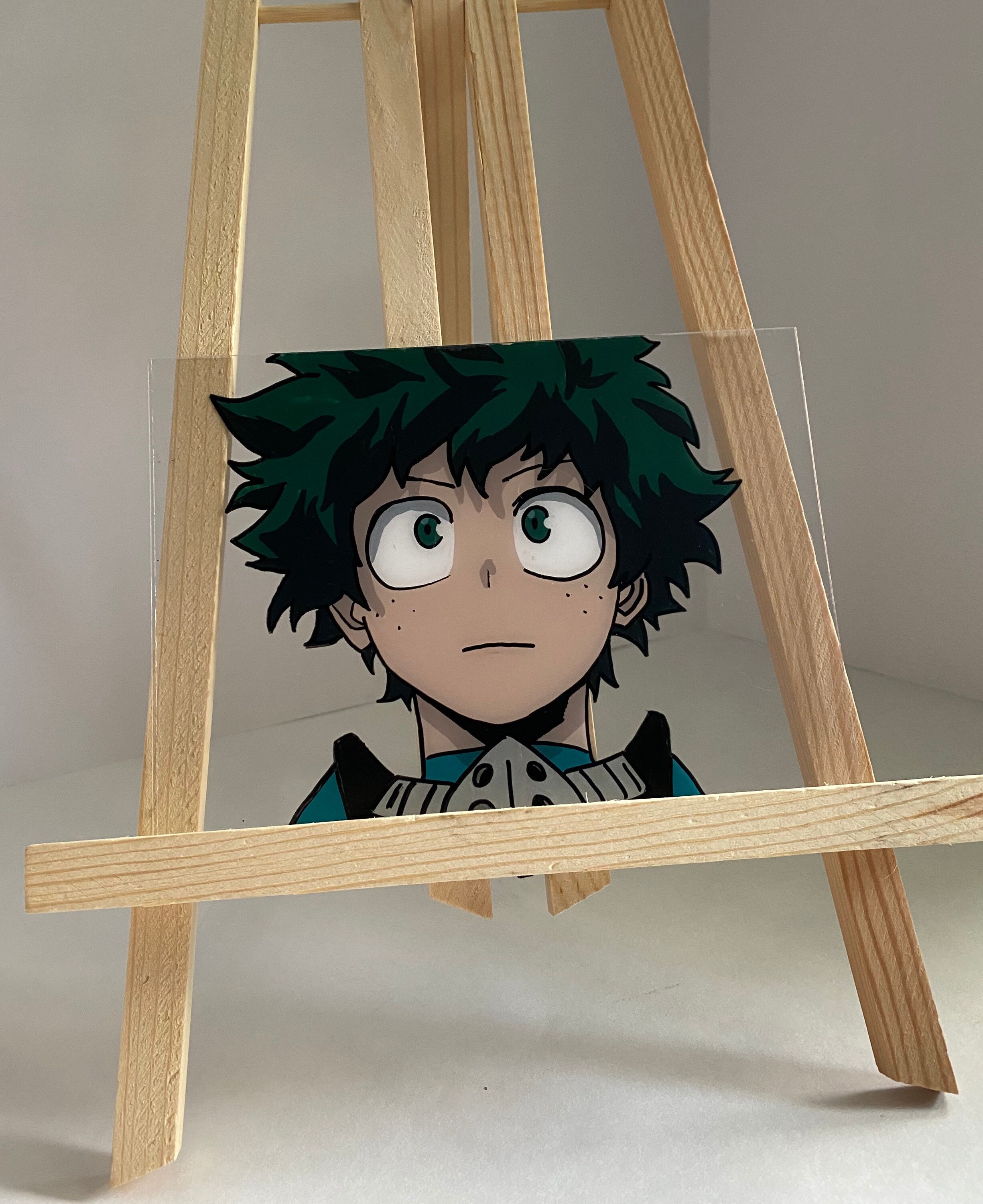 Painting Little Deku painting on Acrylic Glass Acrylic Art ...