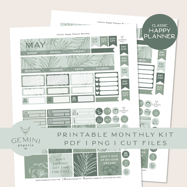 Happy Planner Accessories Classic - Etsy