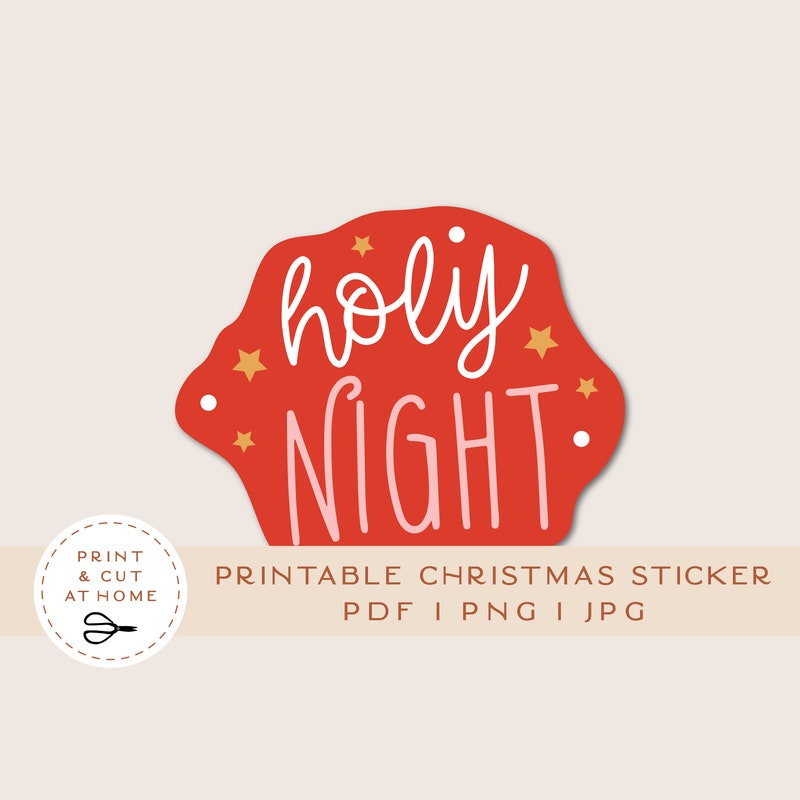 Holy Night Clipart - Etsy