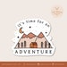 Adventure Vinyl Sticker, Printable Planner Stickers, Laptop Decal ...