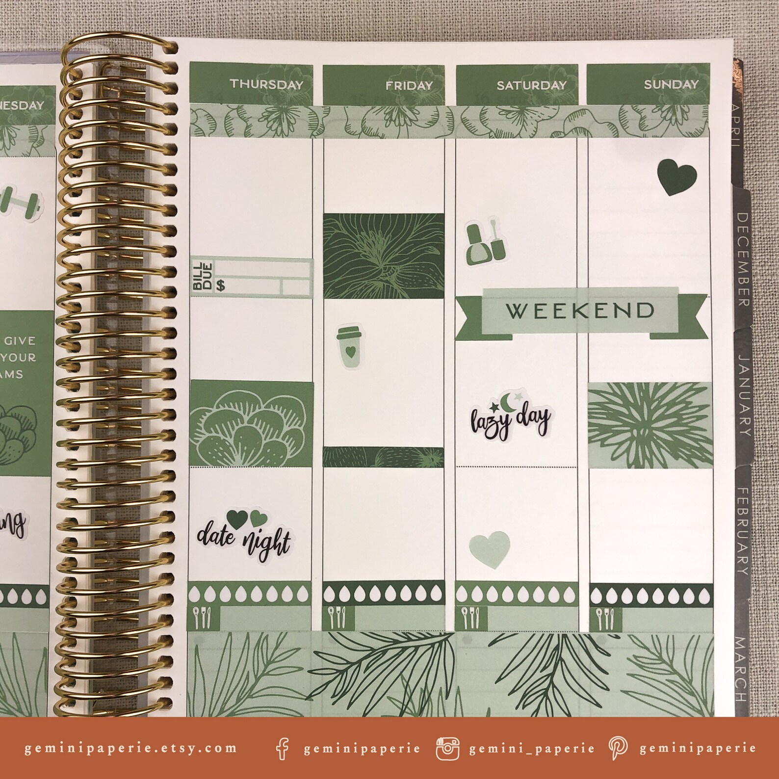 Date Night Printable Script Sticker. DIY Printable Sticker - Etsy