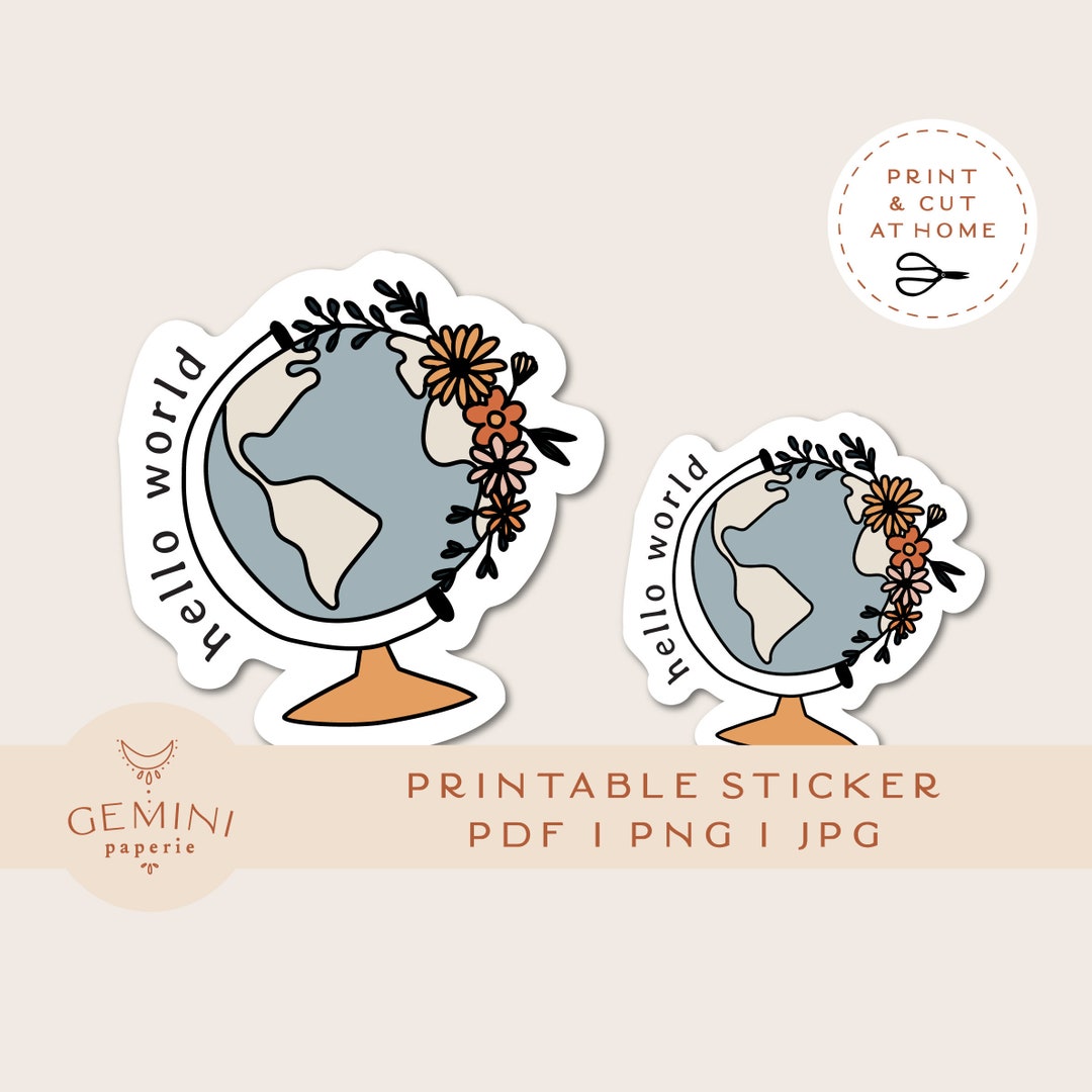 Laptop Sticker, Printable Stickers, MacBook Decal, Stickers MacBook Pro ...