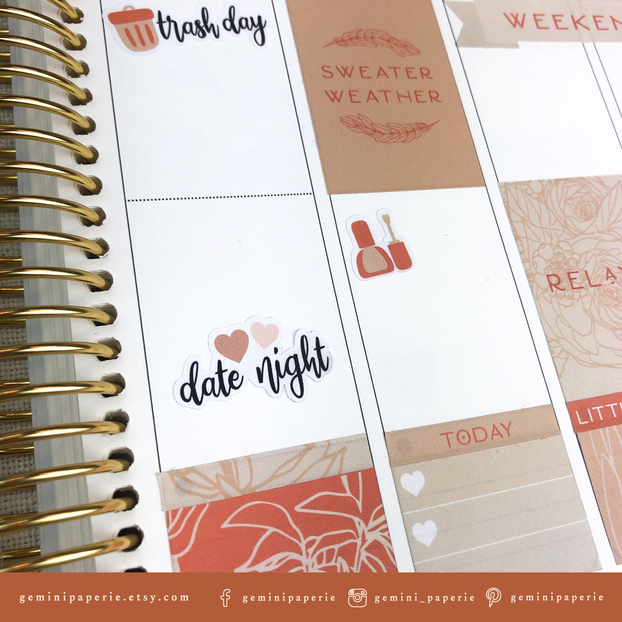 Date Night Printable Script Sticker. DIY Printable Sticker | Etsy