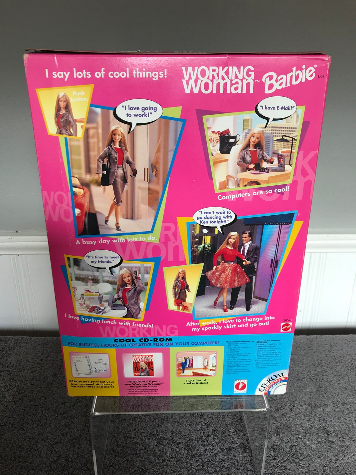 Vintage Barbie doll Barbie doll Working Woman Mattel toys | Etsy