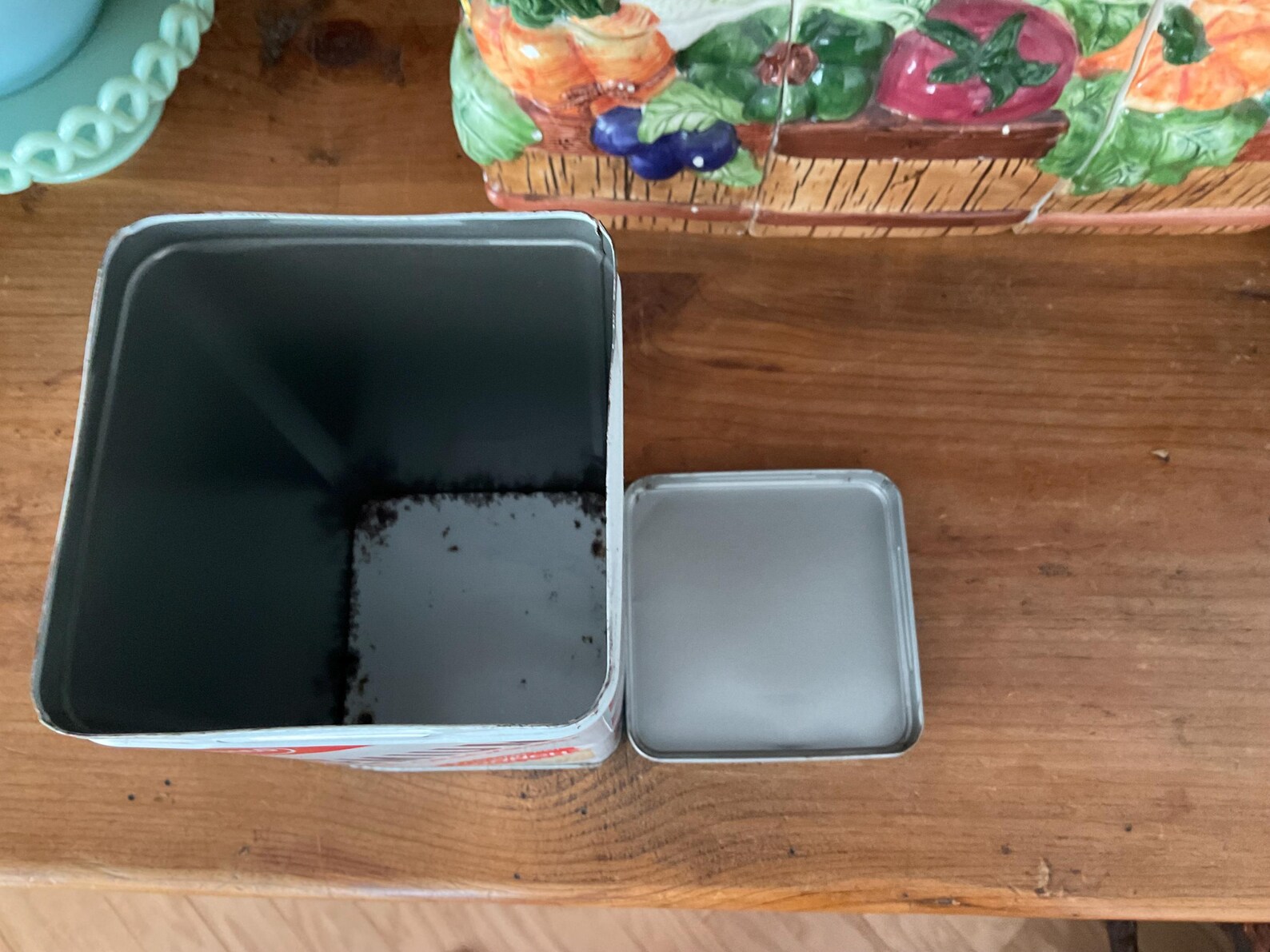 Vintage Nabisco Premium Cracker Tin Farmhouse Kitchen Retro Decor and ...