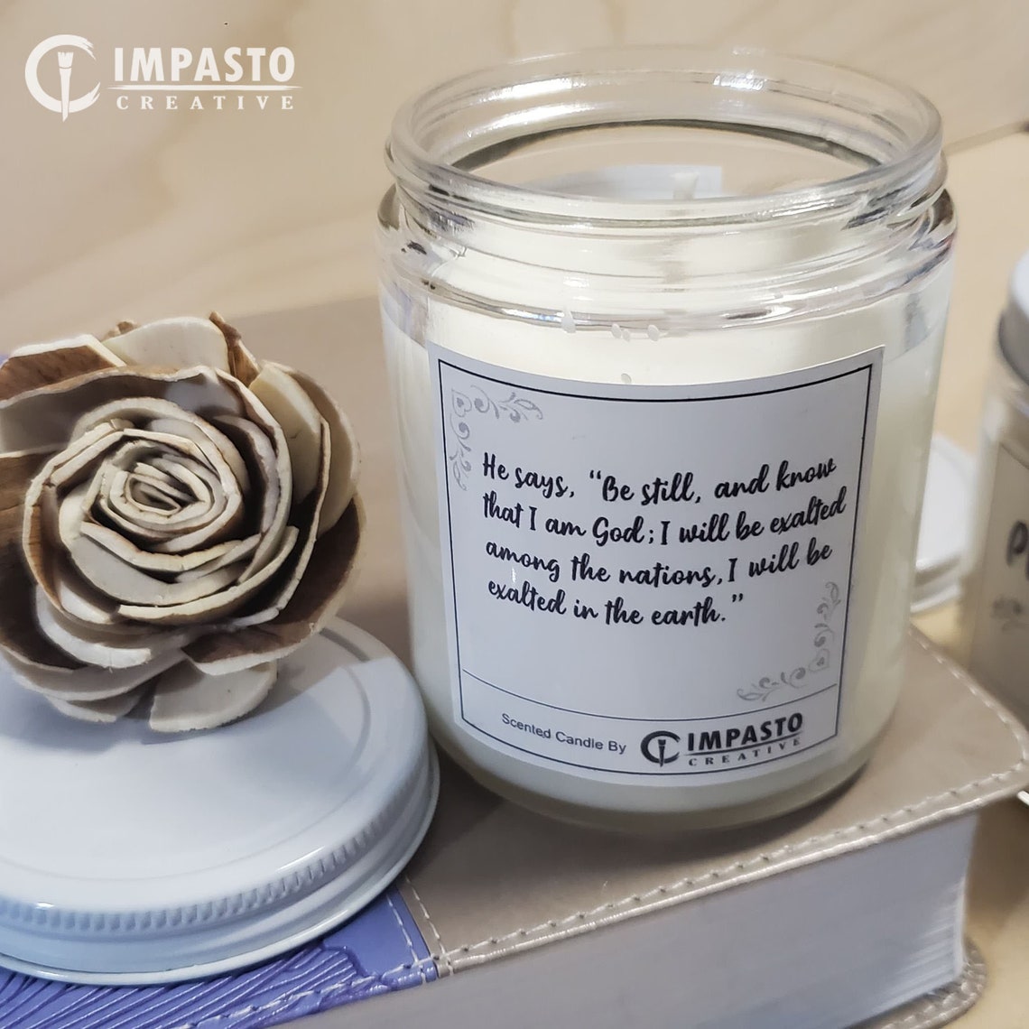 Bible Verse Scented Candle Christian Candle Candle Gift - Etsy