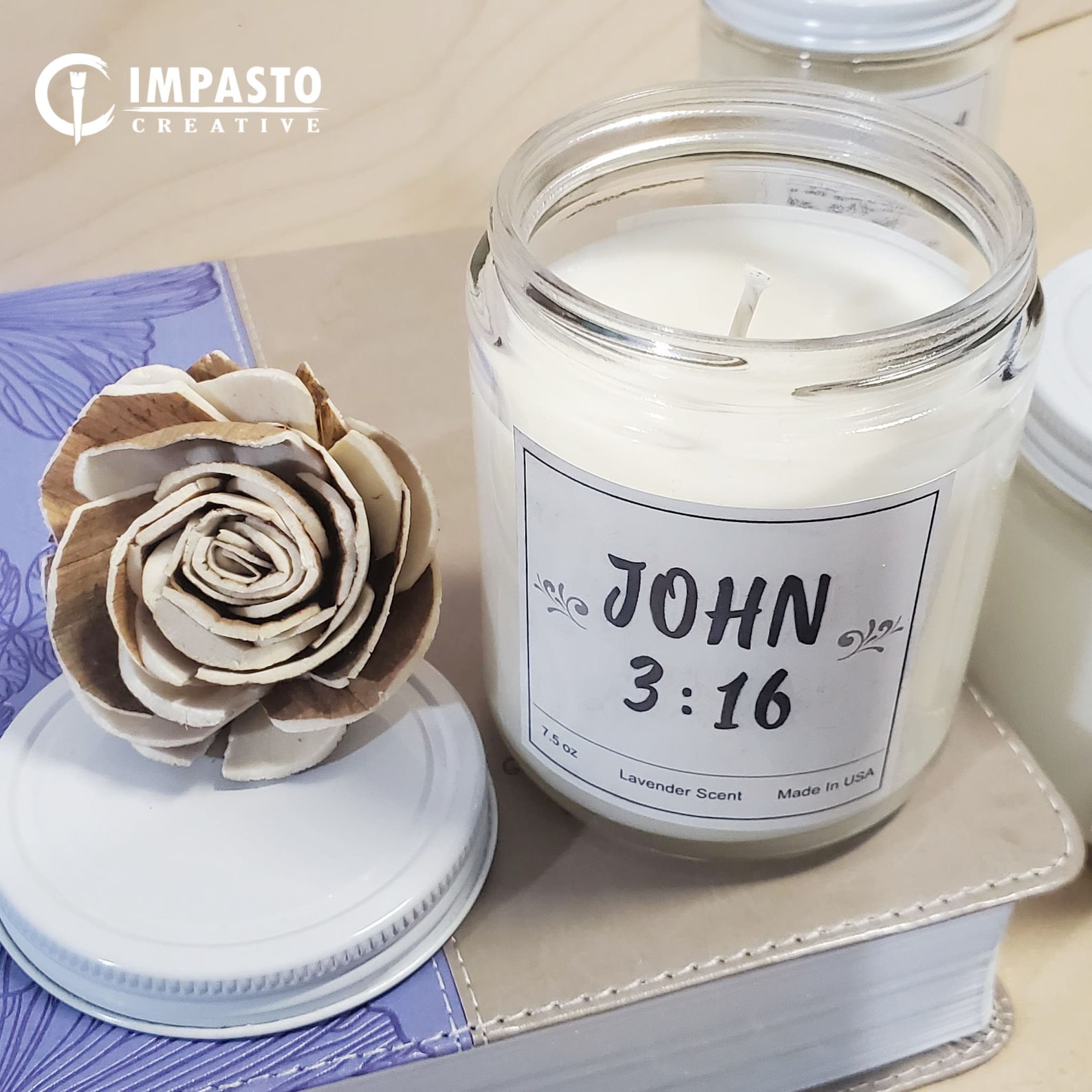 Bible Verse Scented Candle Christian Candle Candle Gift - Etsy