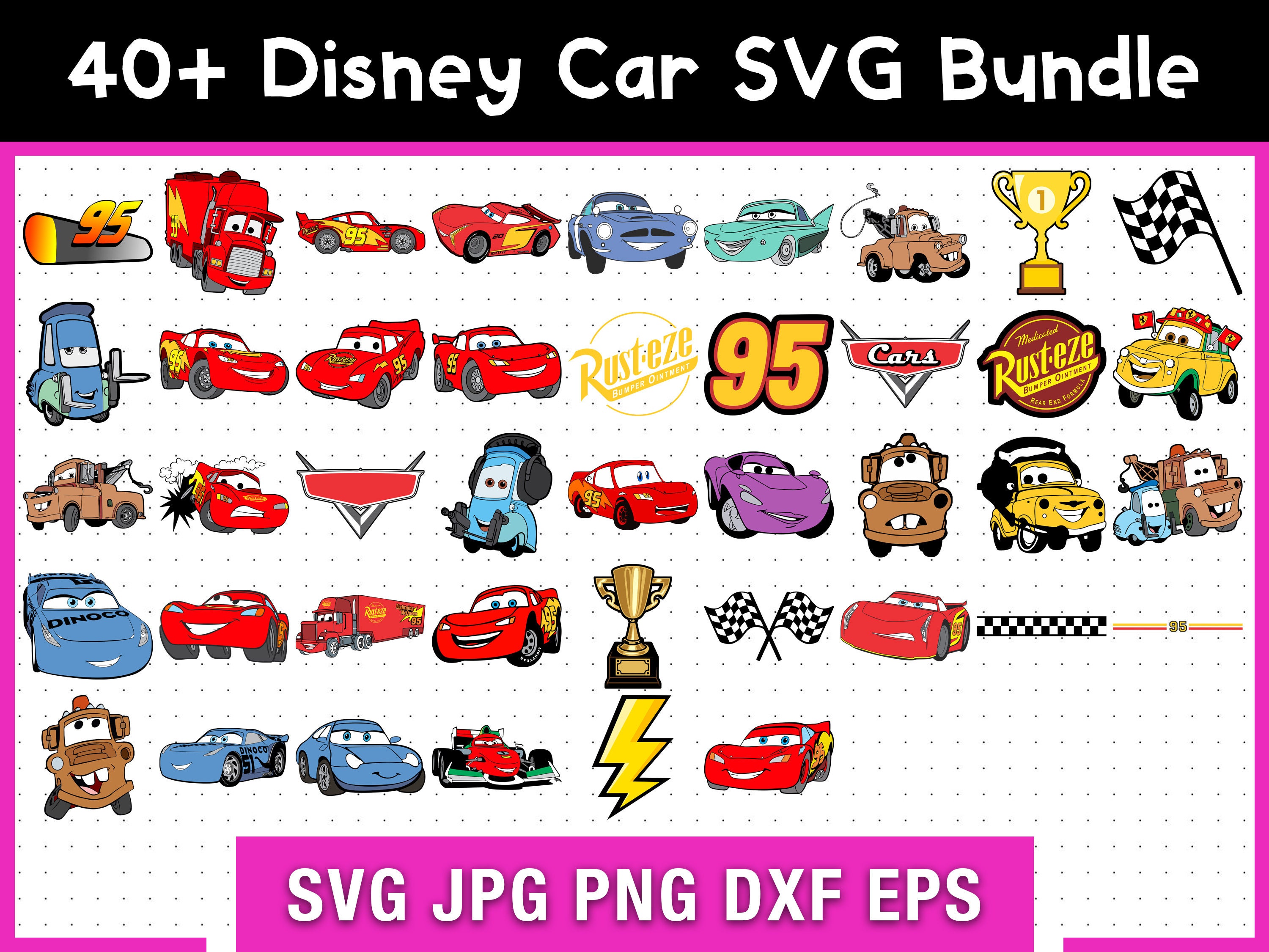 40 Color Car Sketch SVG, Color Car SVG, Digital SVG, Sublimation ...