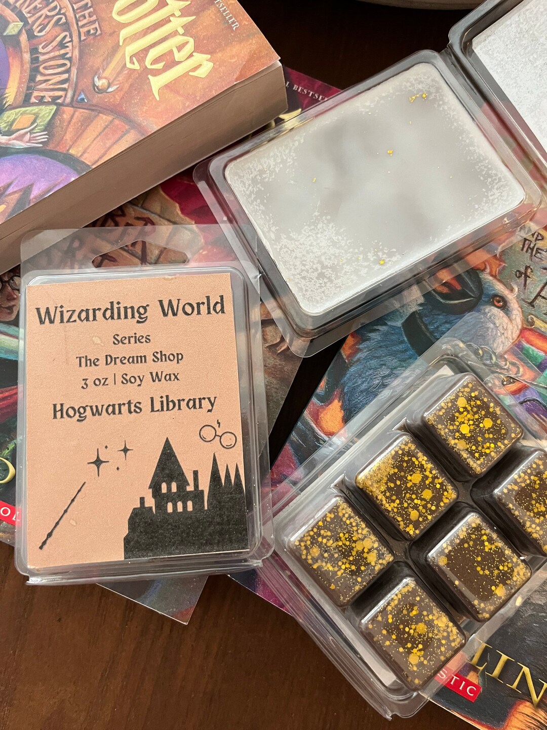Hogwarts Library Wizarding World Bookish Wax Melts Wizard Inspired - Etsy