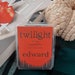Edward | Twilight Series | Wax Melts - Etsy