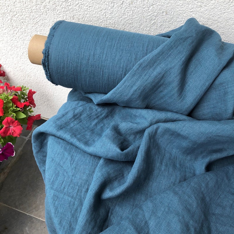 French Linen Fabric - Etsy