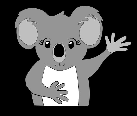 Koala SVG | Etsy