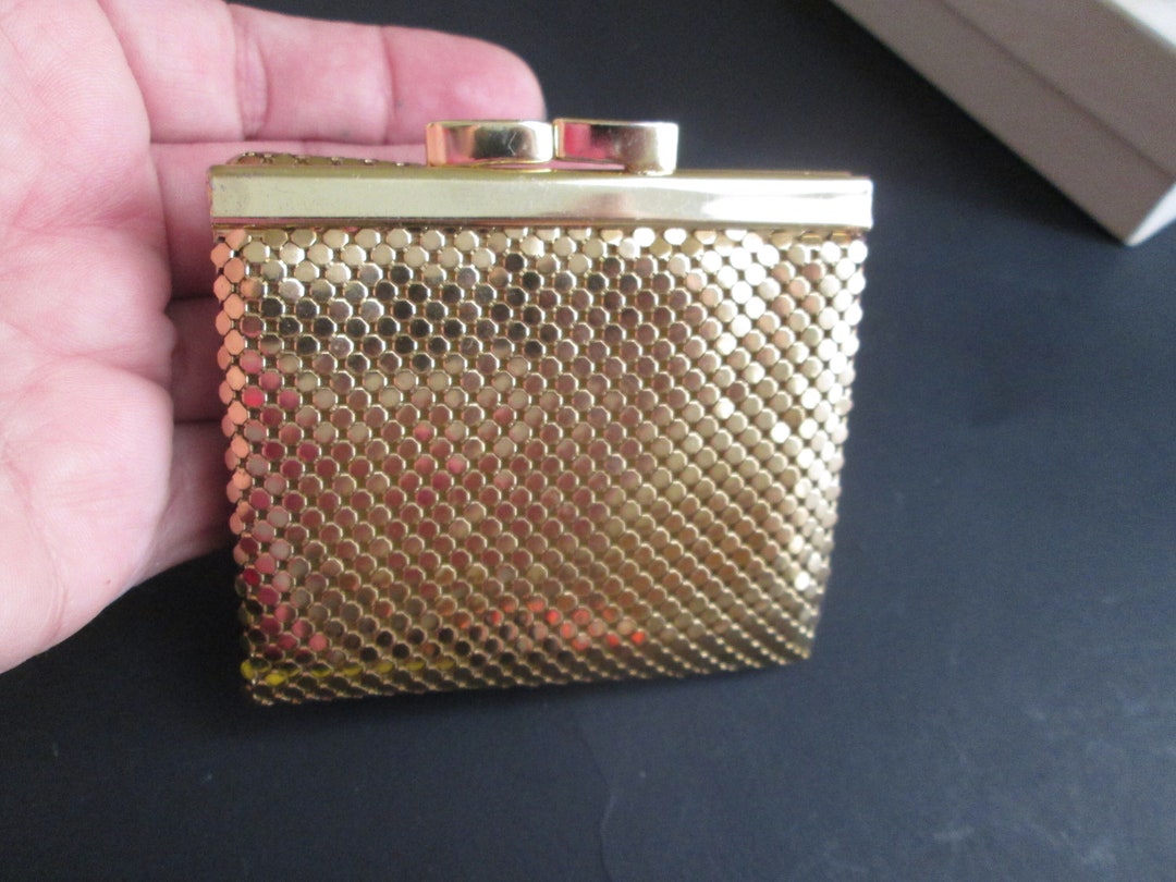 Preowned Vintage Whiting and Davis Mesh Billfold Coin Purse - Etsy