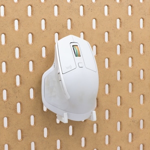 Mouse Holder for IKEA SKADIS or UPPSPEL Pegboard - Mouse Mount - Etsy