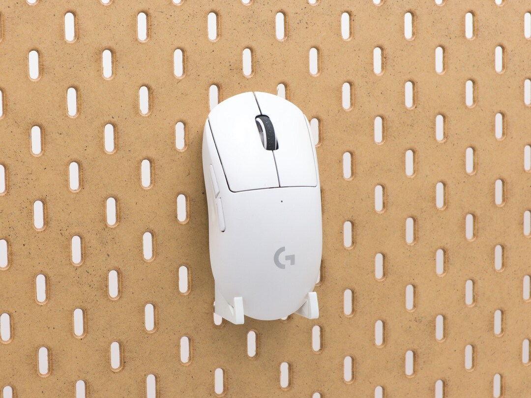 Mouse Holder for IKEA SKADIS or UPPSPEL Pegboard Mouse Mount - Etsy