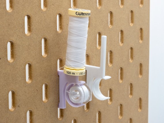 Thread Spool and Bobbin Holder IKEA Skadis Accessory Fits - Etsy