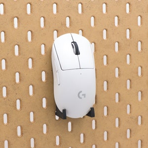 Mouse Holder for IKEA SKADIS or UPPSPEL Pegboard - Mouse Mount - Etsy