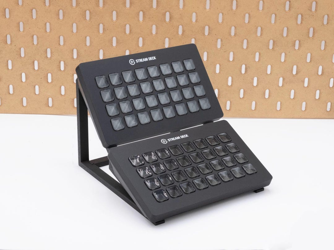 Dual Stream Deck XL Vertical Stand for 32 Key XL Streamdeck - Etsy
