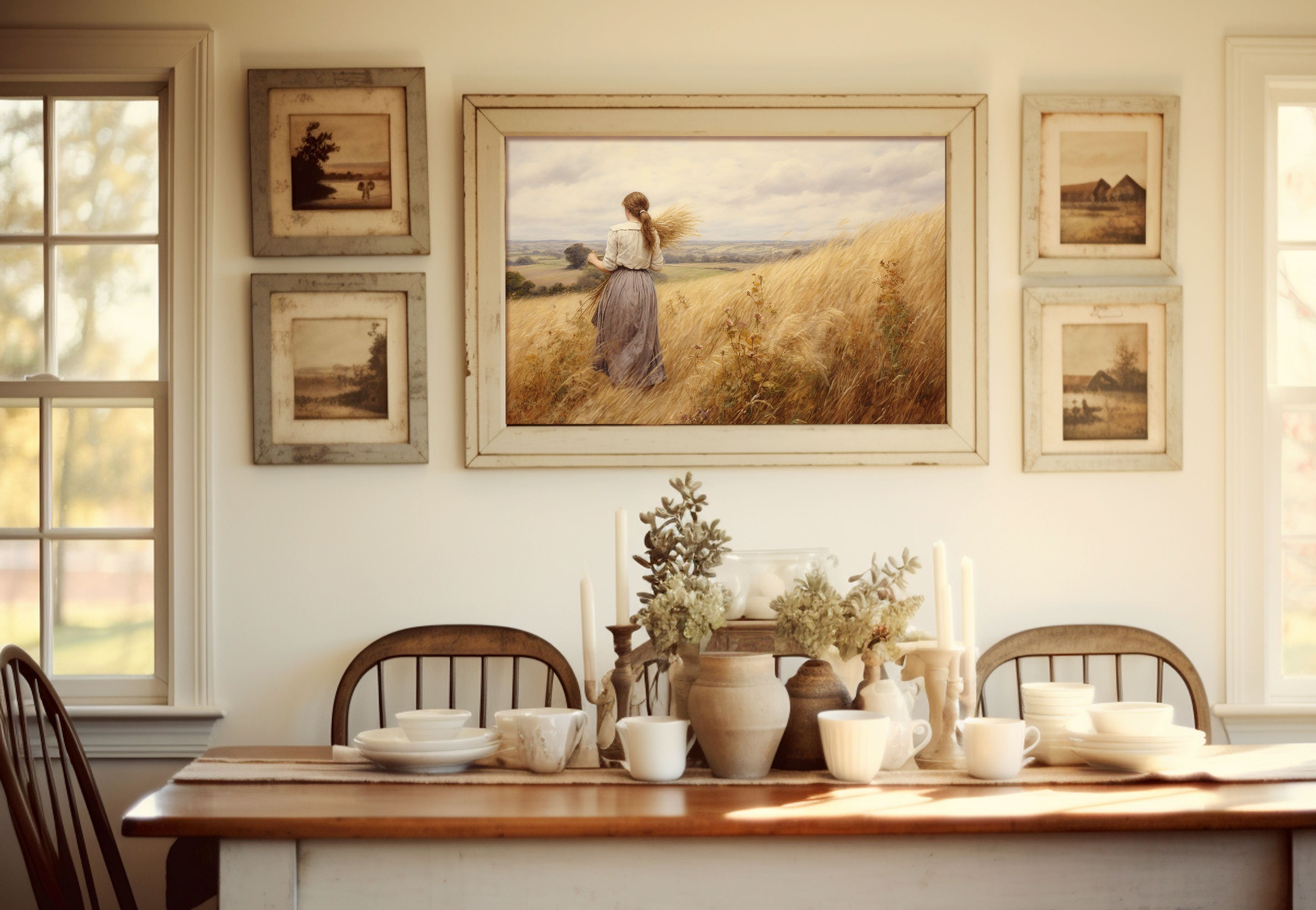 Farmhouse Wall Art Printable Cottage Core Prints country - Etsy