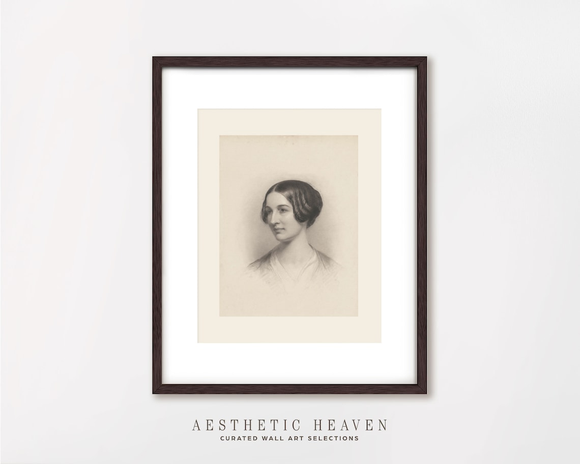 Woman Portrait | Classic Woman Drawing | Art of Female | Classic ...