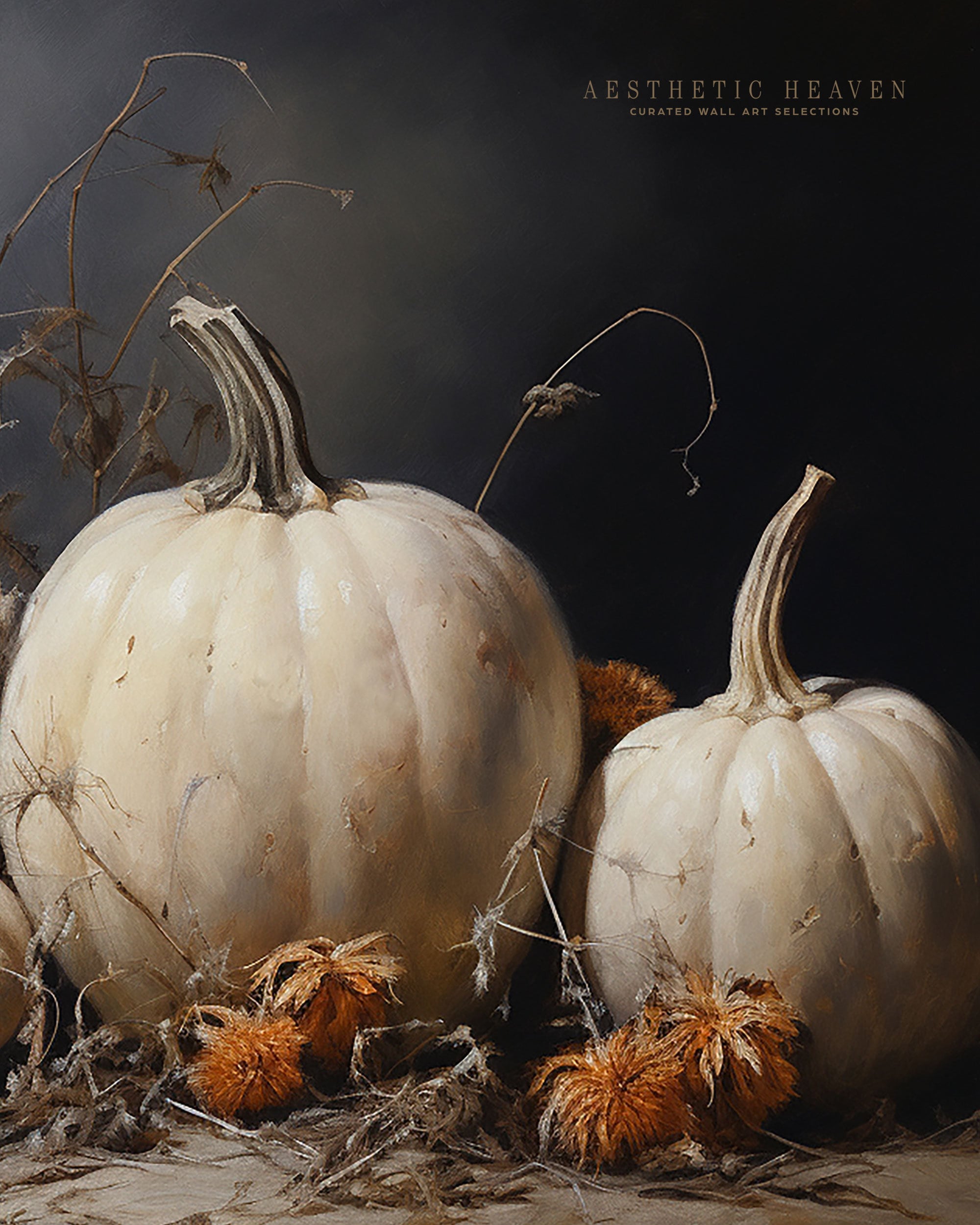 Halloween Pumpkin | Vintage Still Life | Printable Halloween | Pumpkin ...