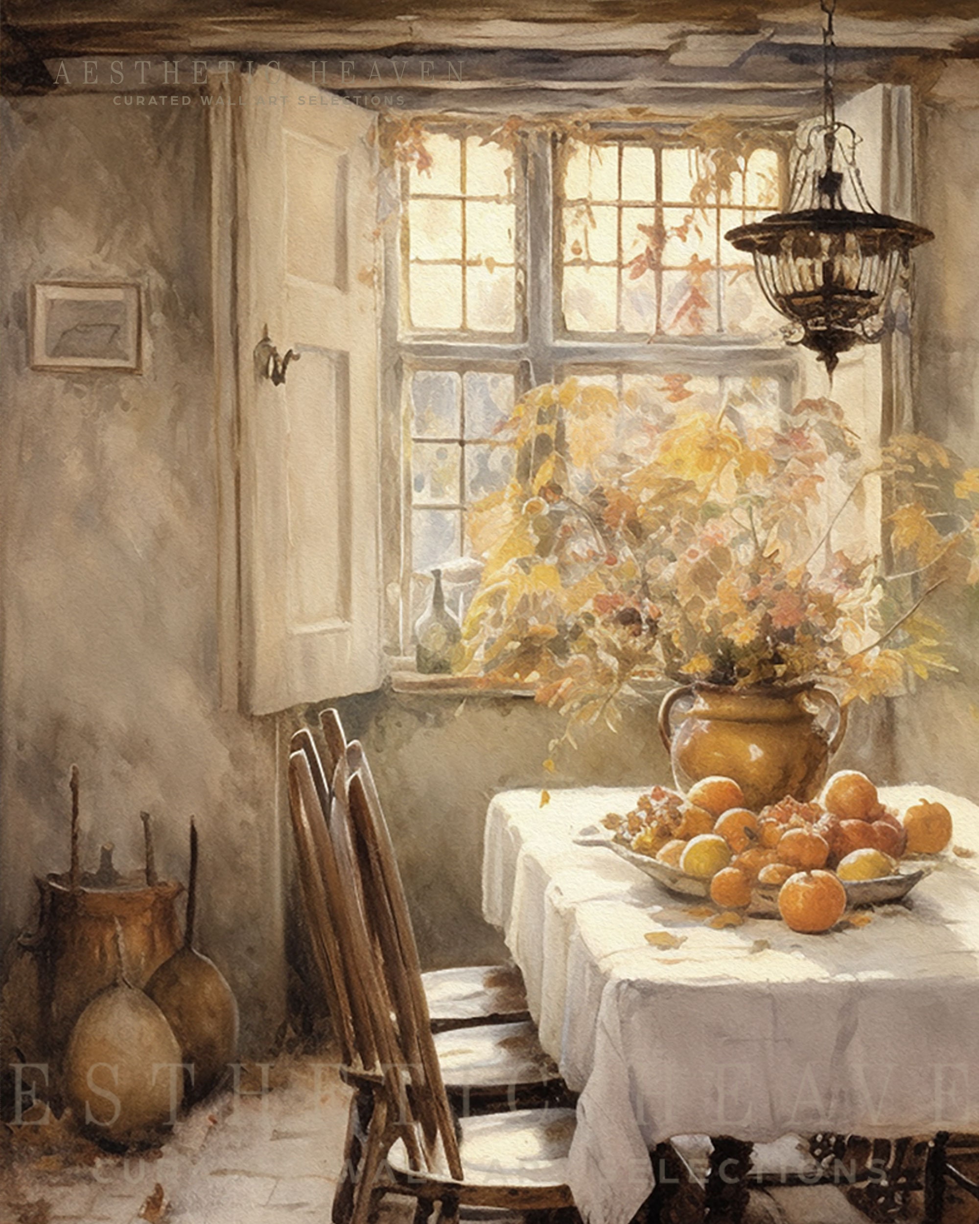 Kitchen Wall Art Print Cottage Core Poster Dining Room - Etsy