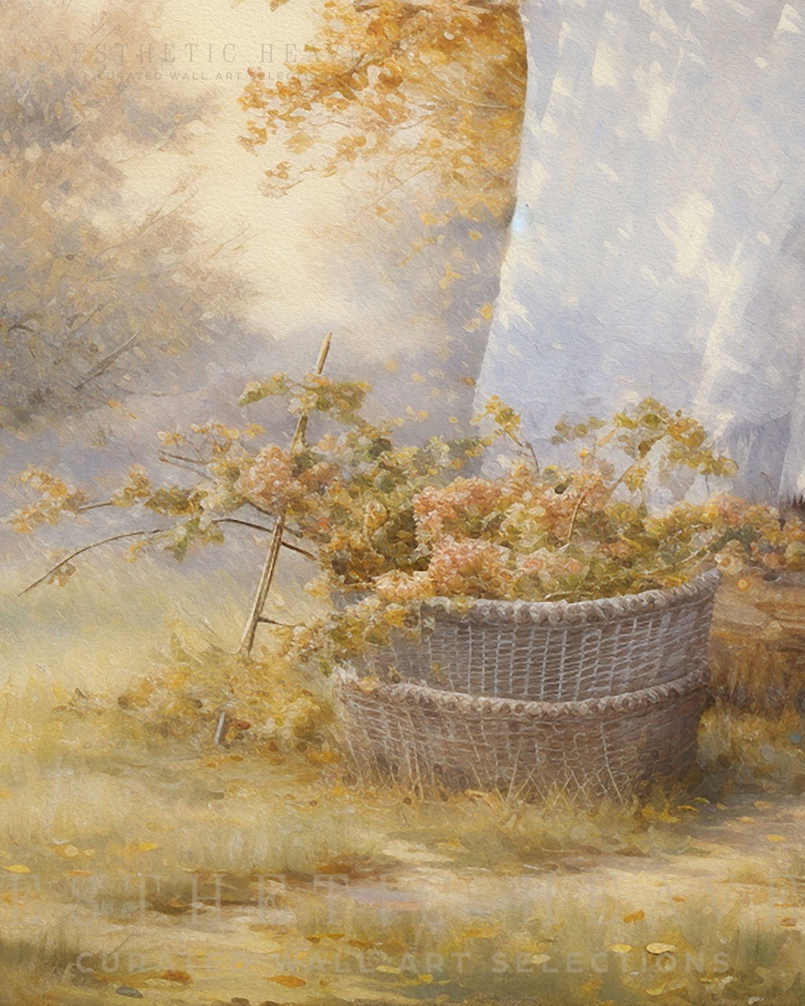 Laundry Room Decor Cottage Core Prints Printable Wall Art Autumn Garden ...