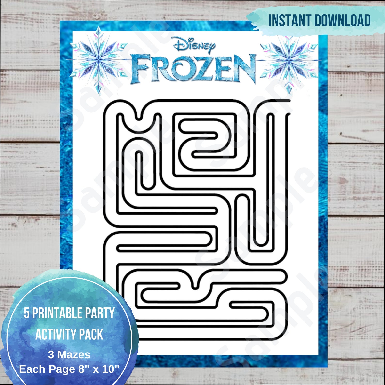 Frozen Activity Pack Printable Kids Activity Frozen - Etsy