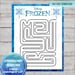 Frozen Activity Pack Printable Kids Activity Frozen - Etsy