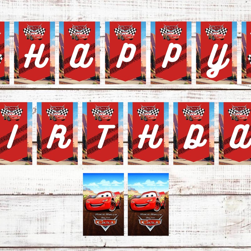 Car Birthday Banner - Etsy