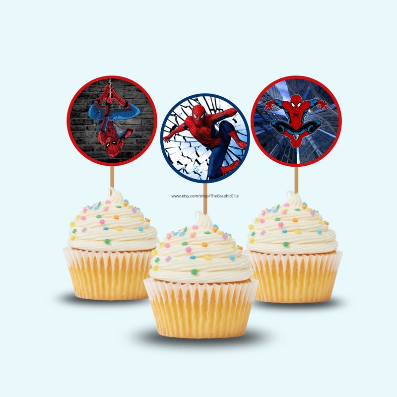 Spiderman Topper - Etsy
