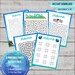 Frozen Bingo Game, Printable, Kids Game, Frozen Birthday Game, Party ...