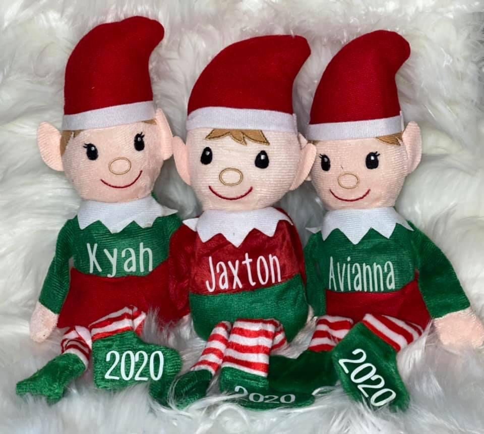 Personalized Christmas Elves - Etsy