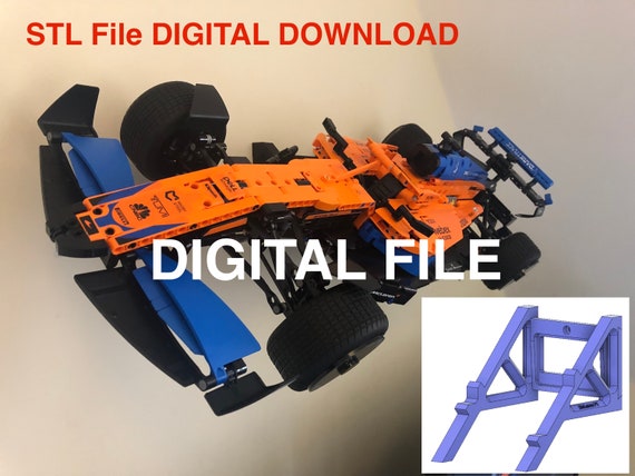 STL FILE for Wall Mount to Display Mclaren F1 42141 - Etsy
